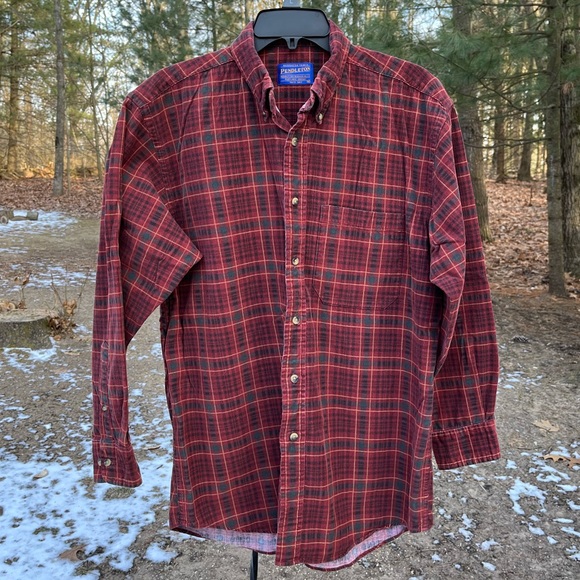 Pendleton | Shirts | Pendleton Corduroy Plaid Shirt | Poshmark